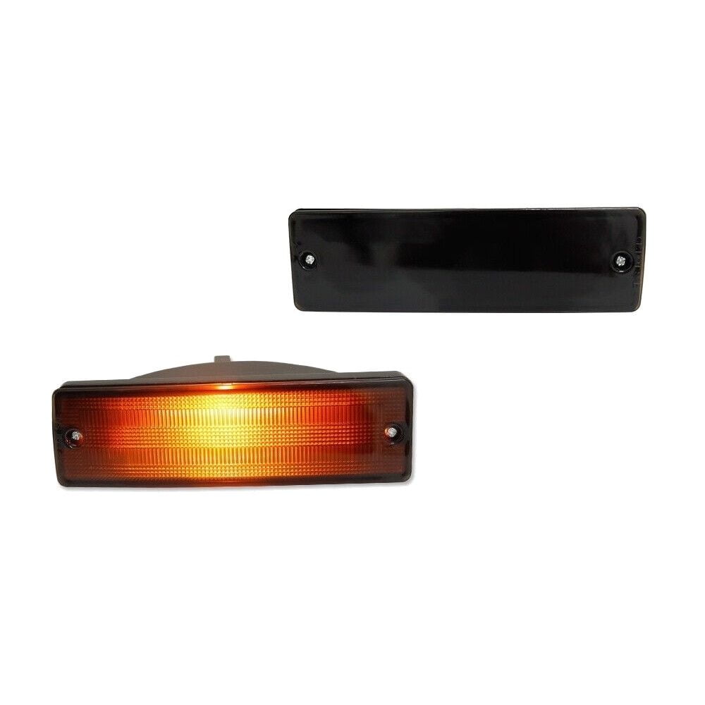 Supagat Smoke Front Bumper Signal Light Hardbody Black ABS Housing ...