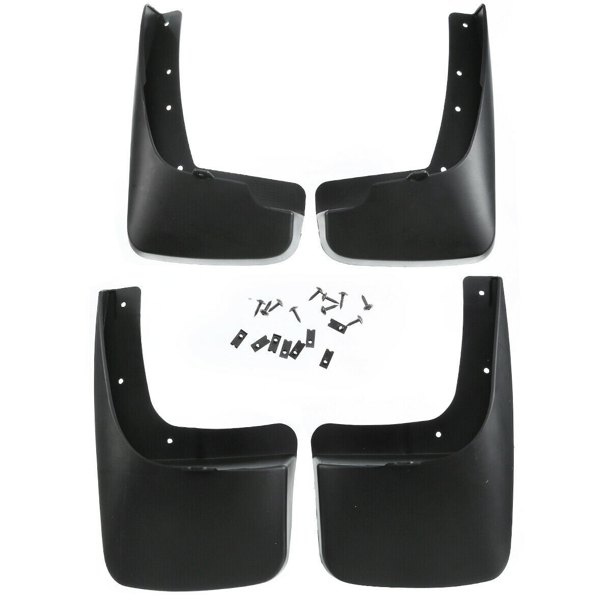 Supagat Splash Guards Flaps Stoneguard Front Rear Side Black Tpo Wheel ...