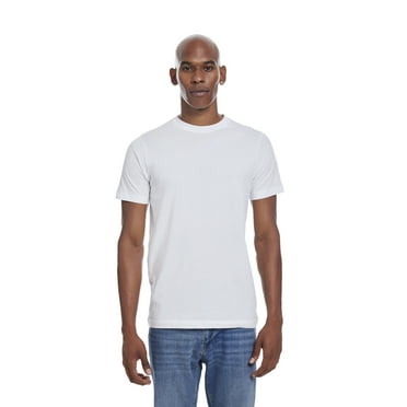 Men's Short Sleeve Crew Assorted Color T-Shirt, 5-Pack - Walmart.com