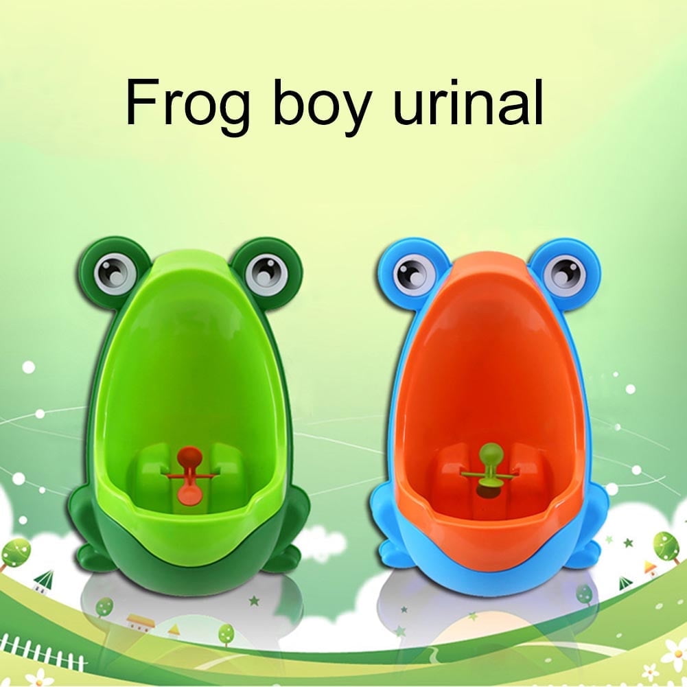 Supbessel Cartoon Frog Bathroom Boys Potty Toilet Training Pee Trainer ...