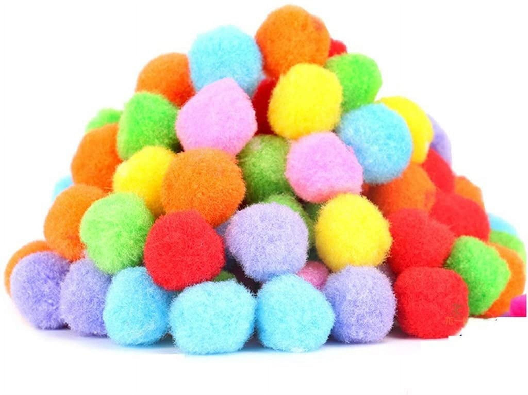 Supbessel Cat Toy Balls Soft Kitten Pompon Toys Indoor Cats Interactive ...