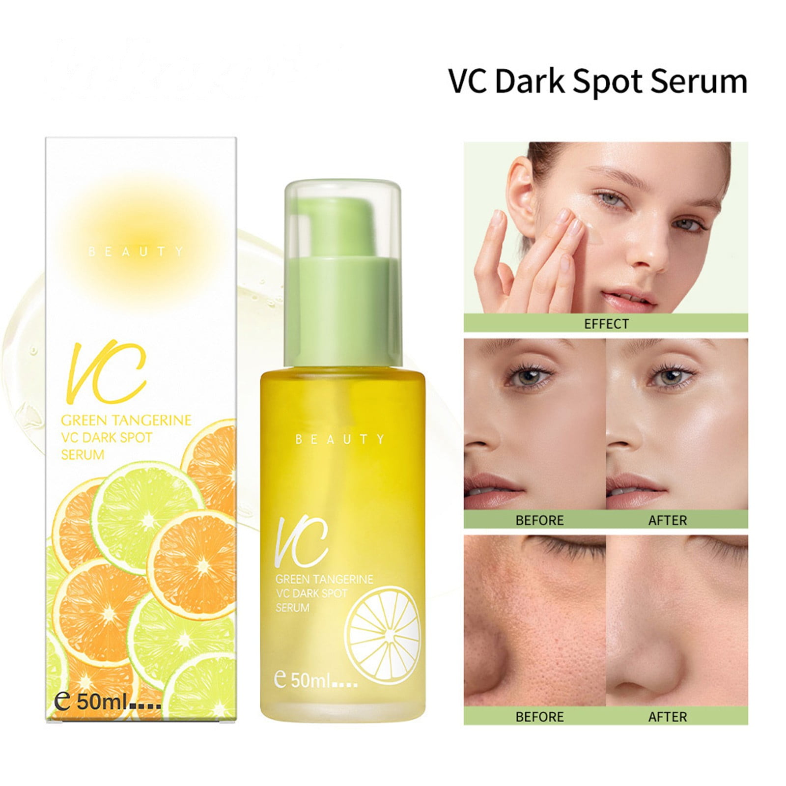 Supbessel Green Tangerine VC Light Whitening Brightening Hydrate ...