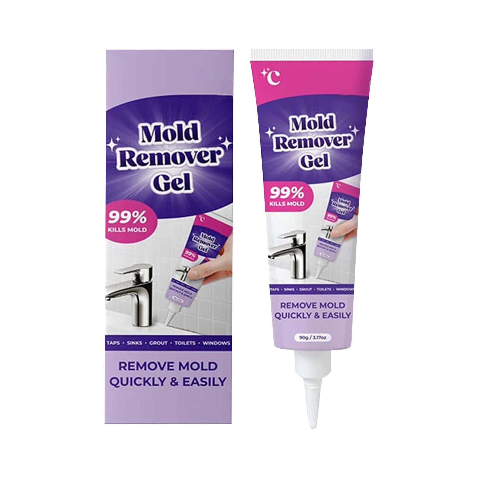 Supbessel Mold Remover Gel Household Mildew Remover Gel For Wall Tiles ...