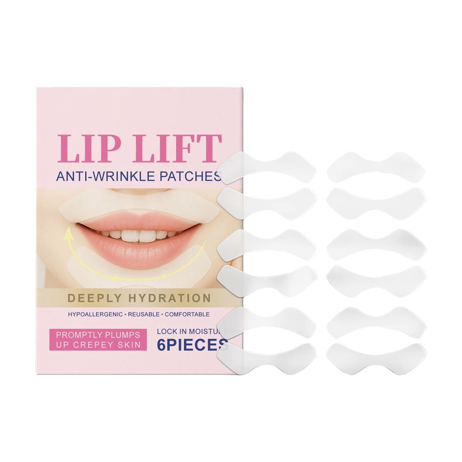 Supbessel Smile Line patches, 6 Patches Anti Wrinkle Patches for Lip ...