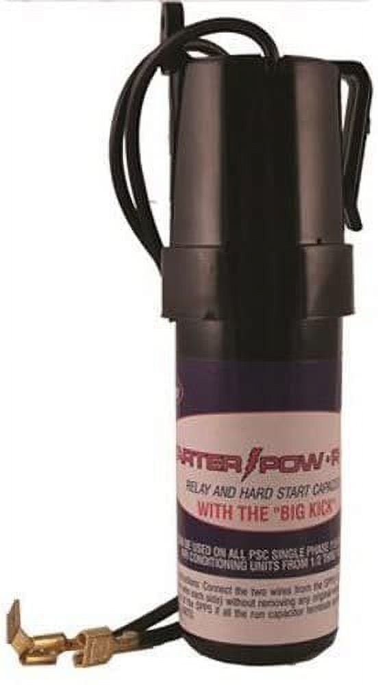 Supco SPP5 Relay Capacitor Hard Start Kit, 300% Increase Starting ...