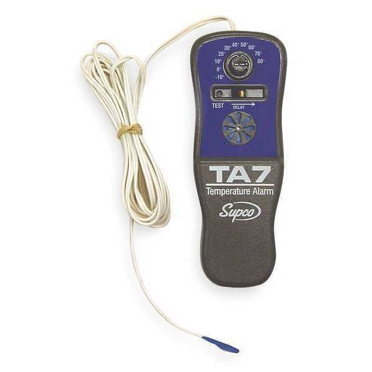 Supco Temp. Alarm,-10 to 80F,Battery Operated TA-7 - Walmart.com