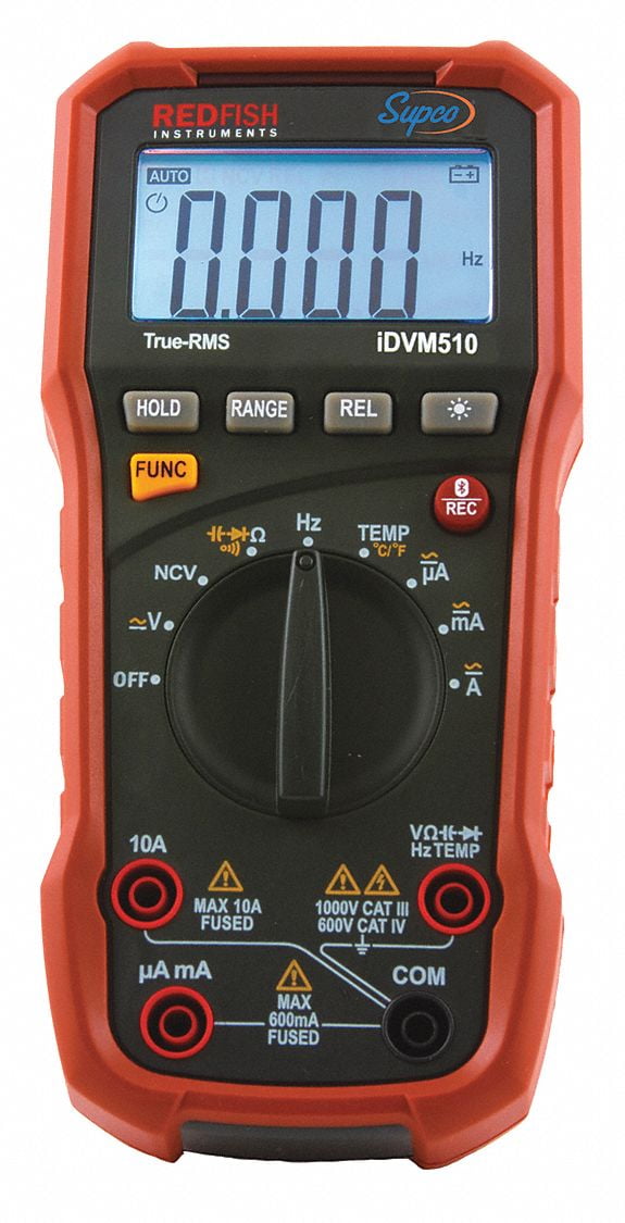 Supco Wireless Digital Multimeter,Full Size IDVM510AC - Walmart.com
