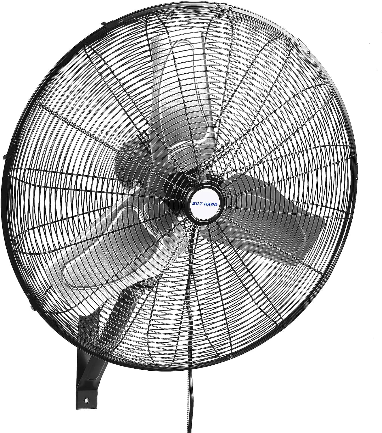 Supdeal 24 in. Outdoor Oscillating Wall Fan, 6300 CFM 3-Speed Heavy ...