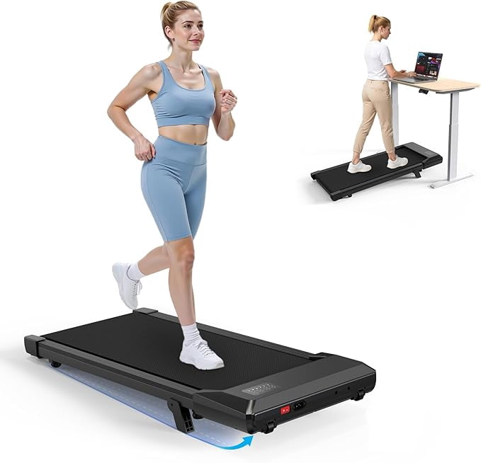 SupeRun Walking Pad with Incline, Under Desk Treadmill, 3 in 1 Portable ...