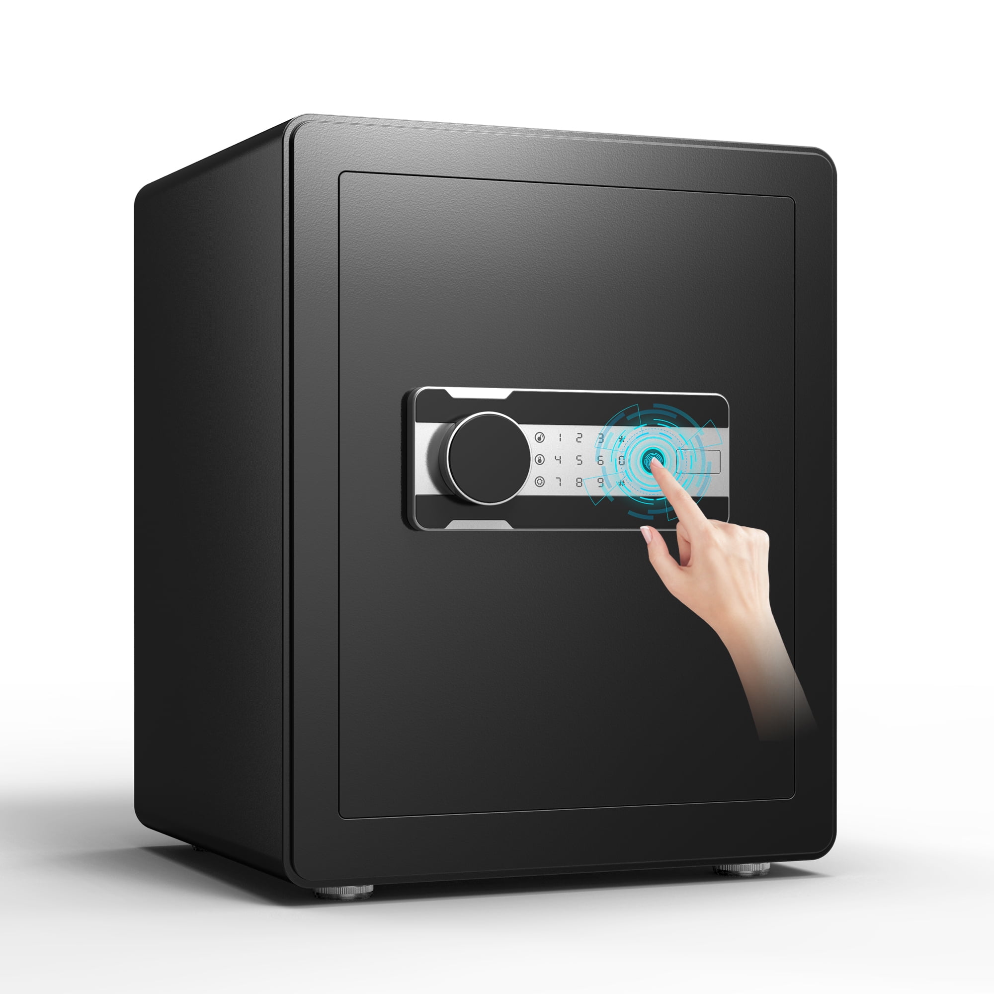 Supeer 2 Cubic Feet Fingerprint Home Safe Box, Digital Security Safe ...