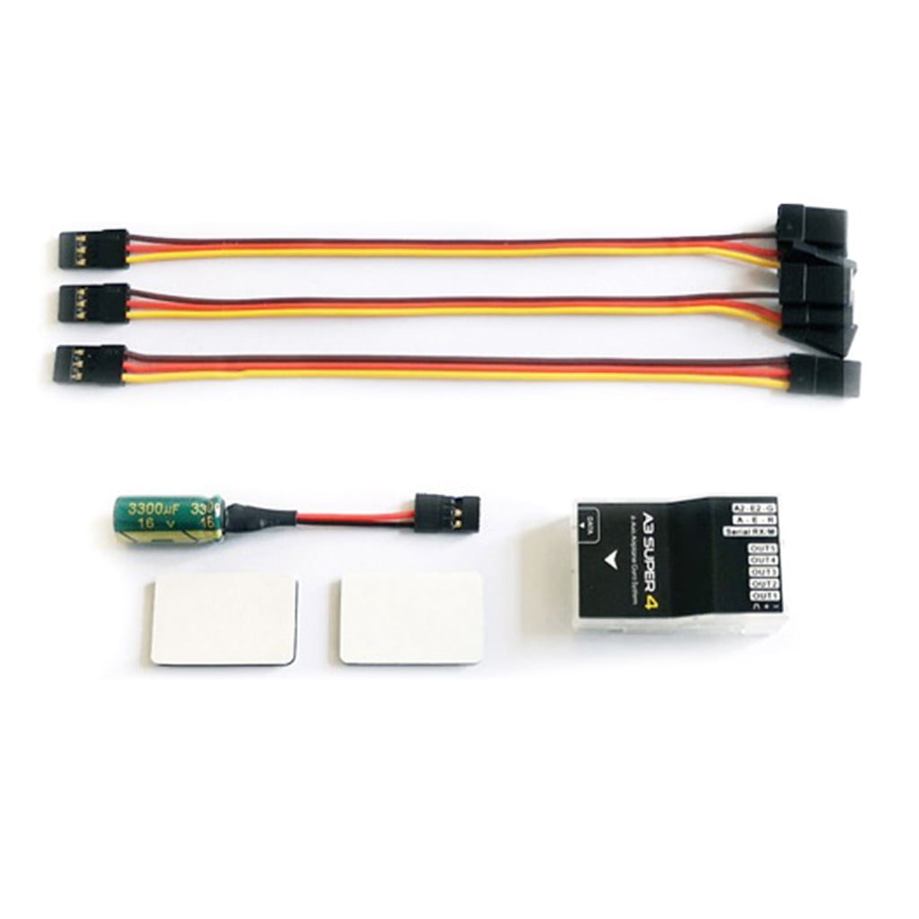 Super 4 Flight Control with 6 Axised Gyro Flight Controller AdvancedFor ...