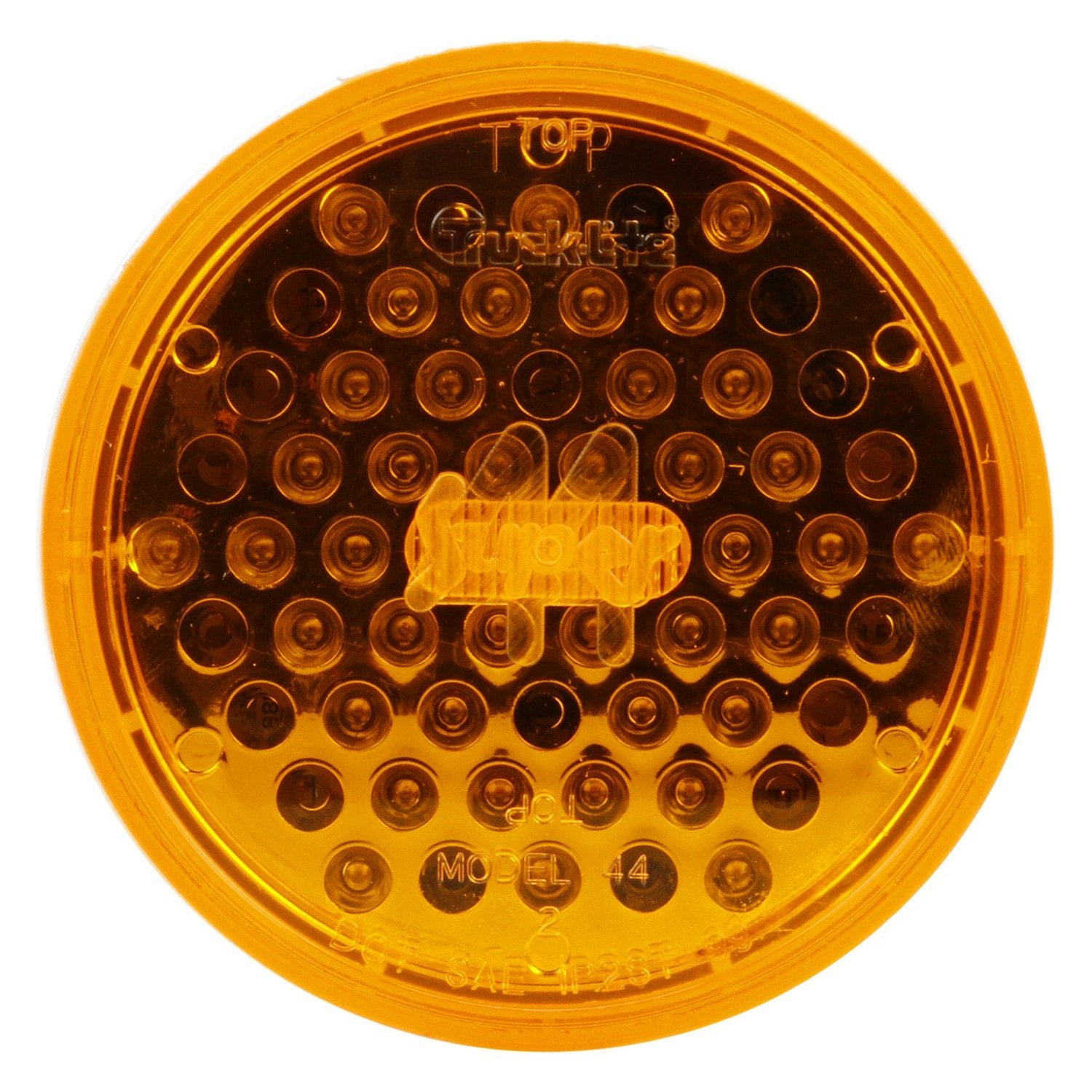 Super 44 Grommet Mount Yellow LED Warning Light yellow - Walmart.com