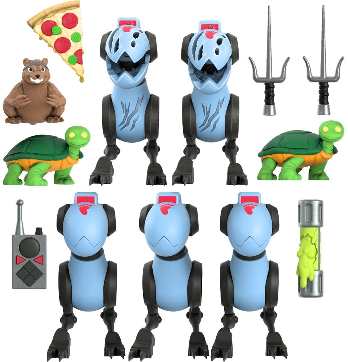 Super 7 Collectible Teenage Mutant Ninja Turtles Ultimates Mousers 5 ...