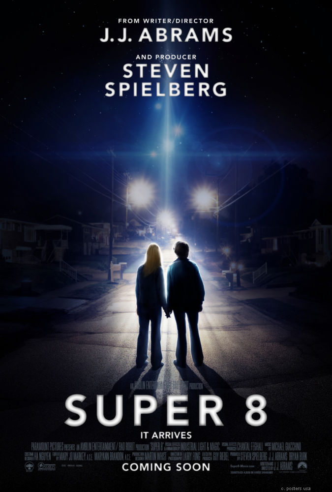 Super 8 Movie poster Metal Print 12x16 Large Print on Metal 12x16 ...