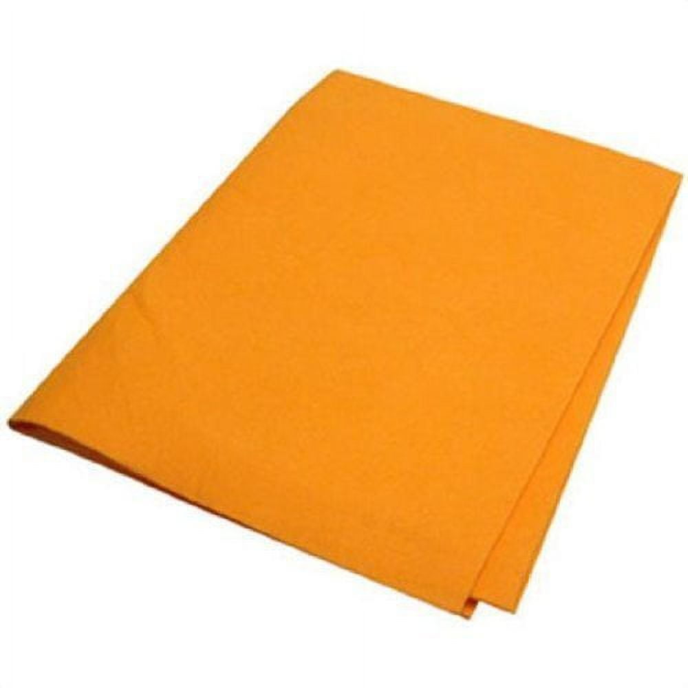 Super Absorbent Cleaning Cloth - Orange 27" x 19" (Set of 2) - Walmart.com