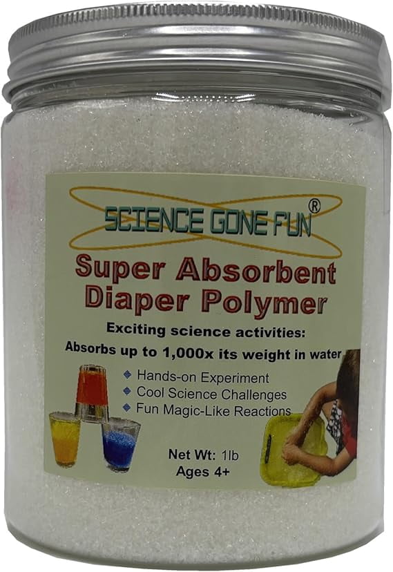 Super Absorbent Diaper Polymer – STEM & Educational Use, Industrial ...