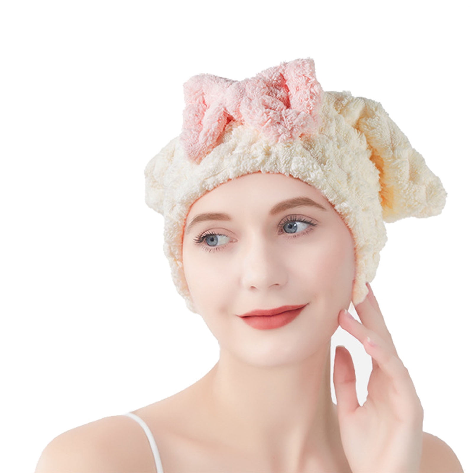 Super Absorbent Hair Towel Wrap for Wet Hair,Microfiber Hair Drying ...