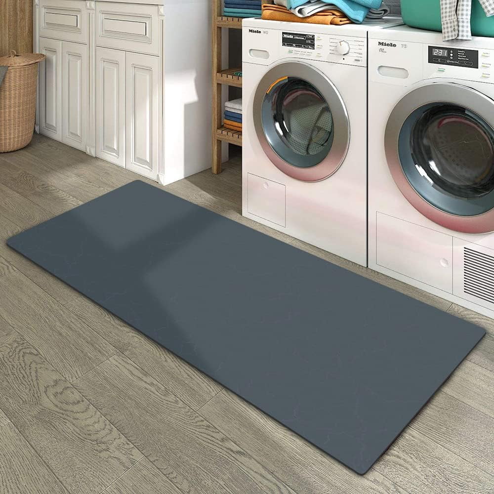 Super Absorbent Non-Slip Bathroom Runner Rug, Quick Dry Bathmat with ...