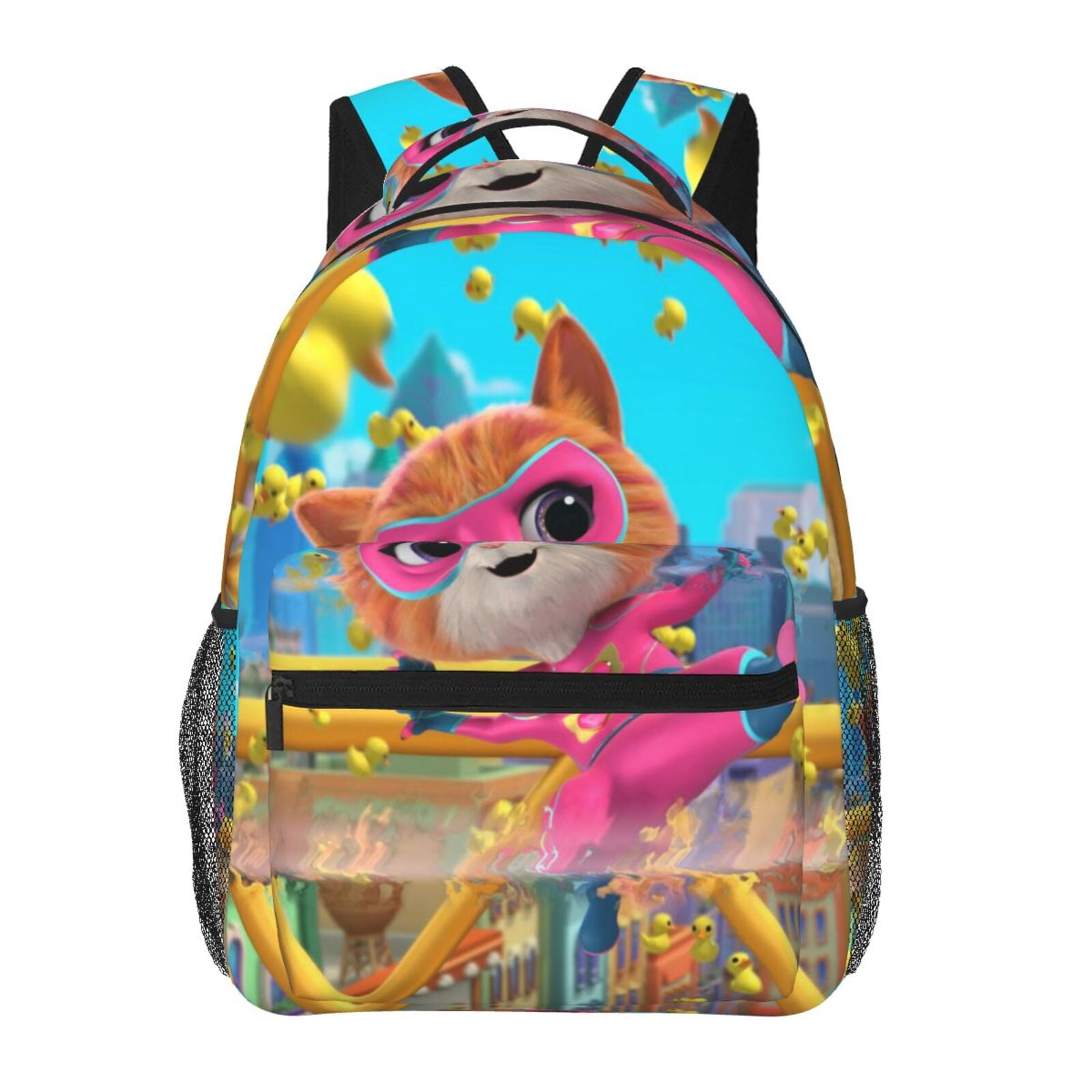 Super Anime Kitty Backpack for Women Men Casual Laptop Backpacks ...
