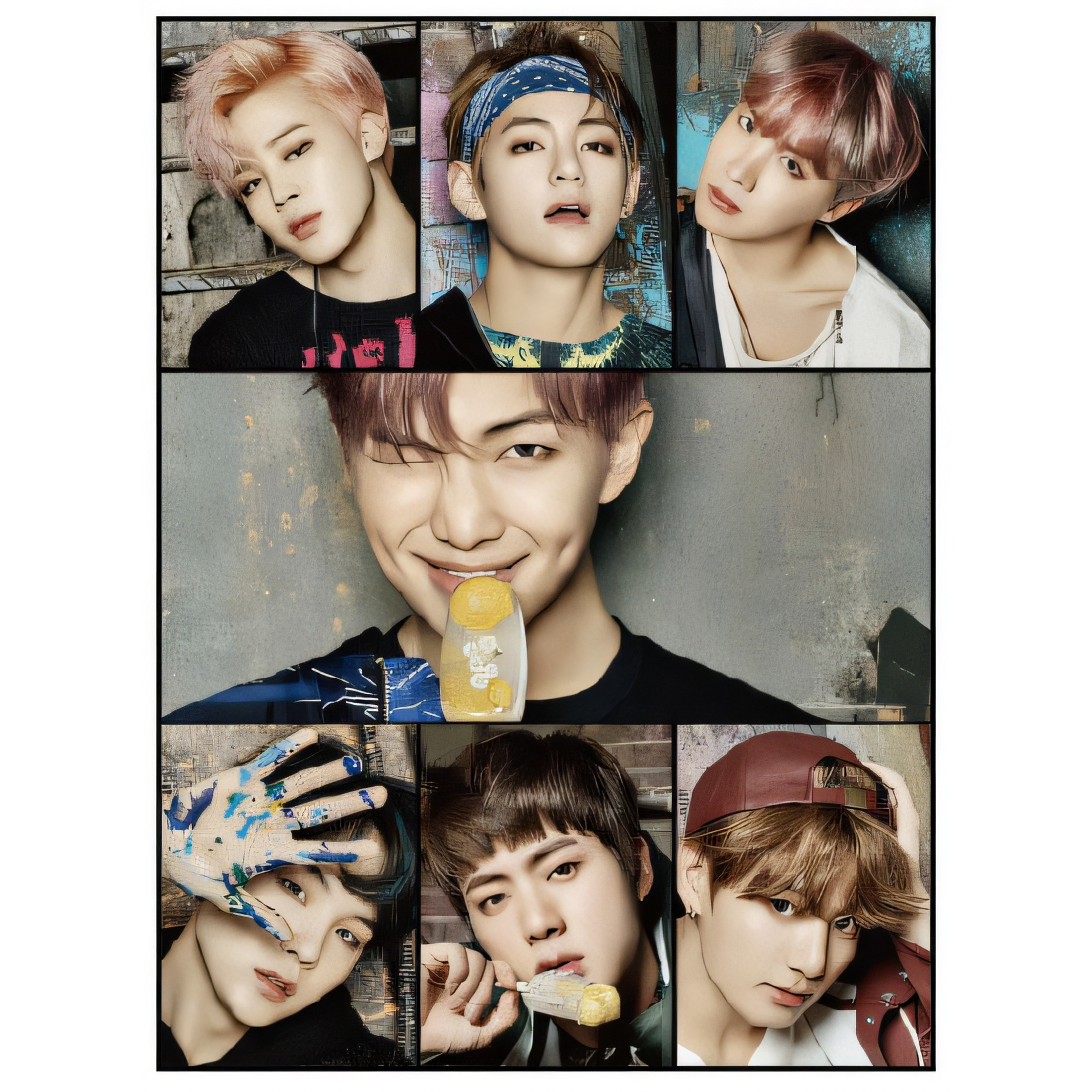 Super Anime Store Bts Wallscroll - Walmart.com