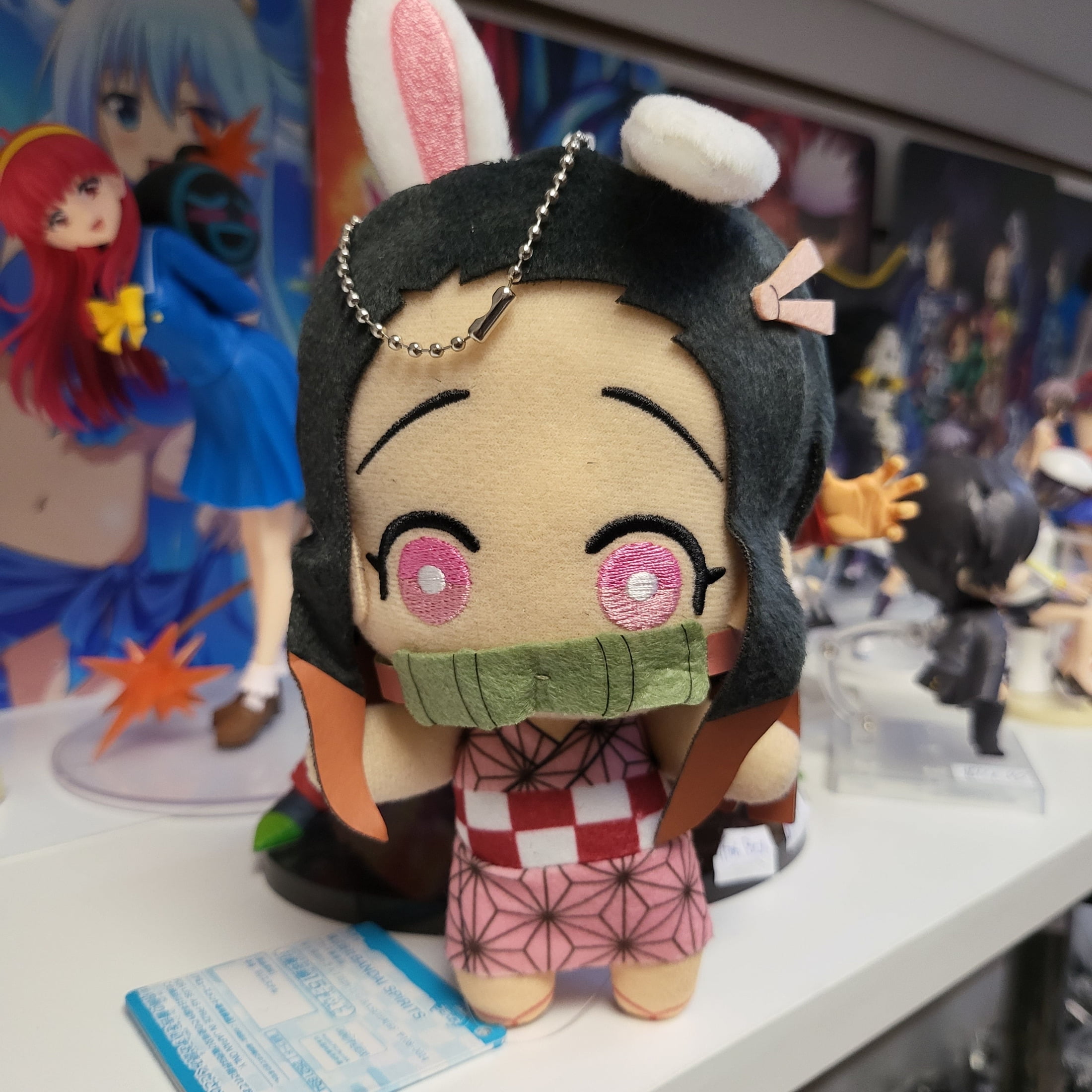 Super Anime Store Demon Slayer Happy Dream Mascot Plush Strap - Nezuko ...