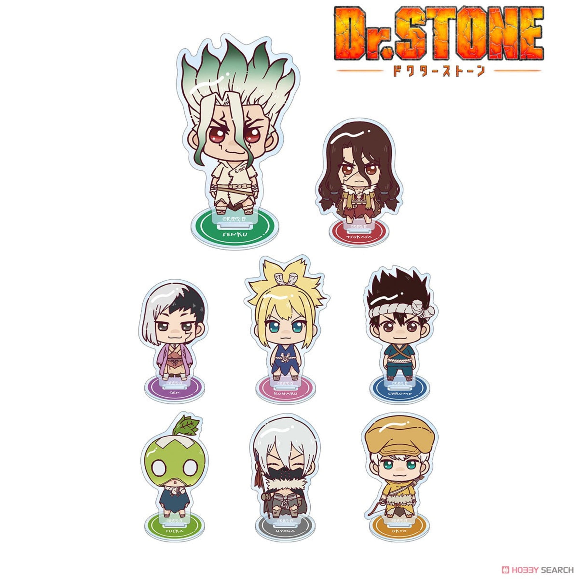 Super Anime Store Dr. Stone Trading Chokonto! Acrylic Stand - Blind Box ...