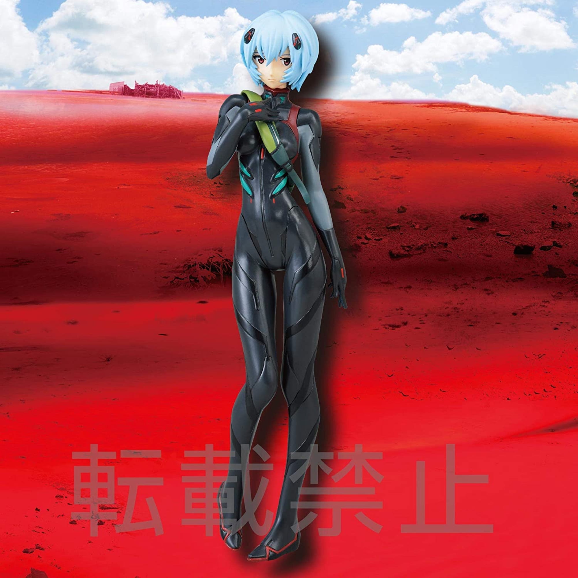 Super Anime Store Evangelion Nerv Ayanami Rei - K1.5 Figure - Walmart.com
