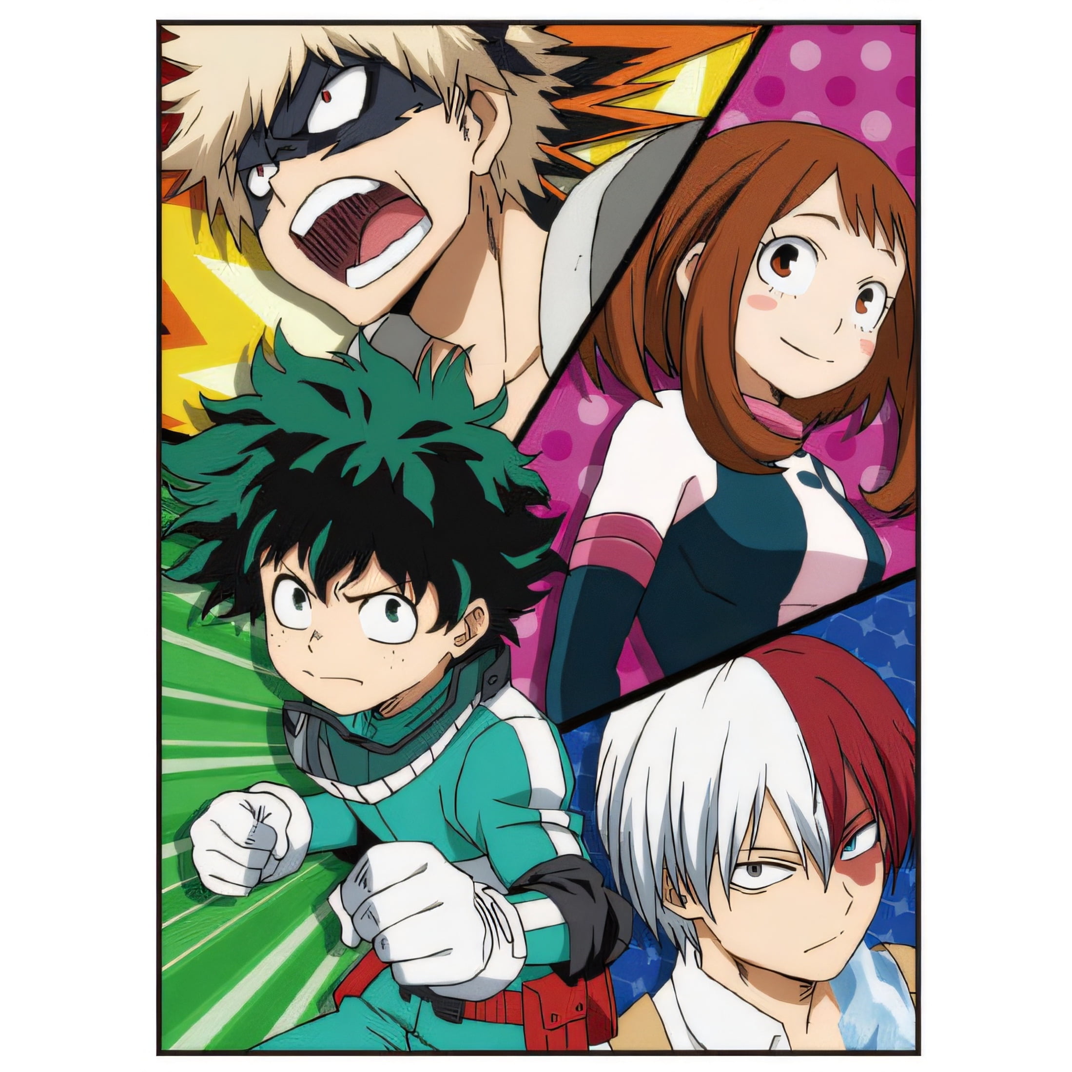 Super Anime Store My Hero Academia Wallscroll - Walmart.com