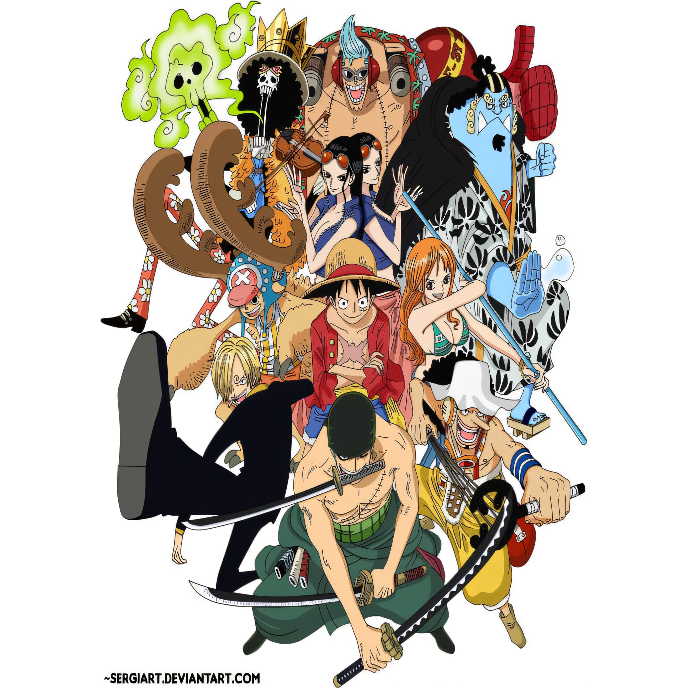 Super Anime Store One Piece Wallscroll 301 - Walmart.com
