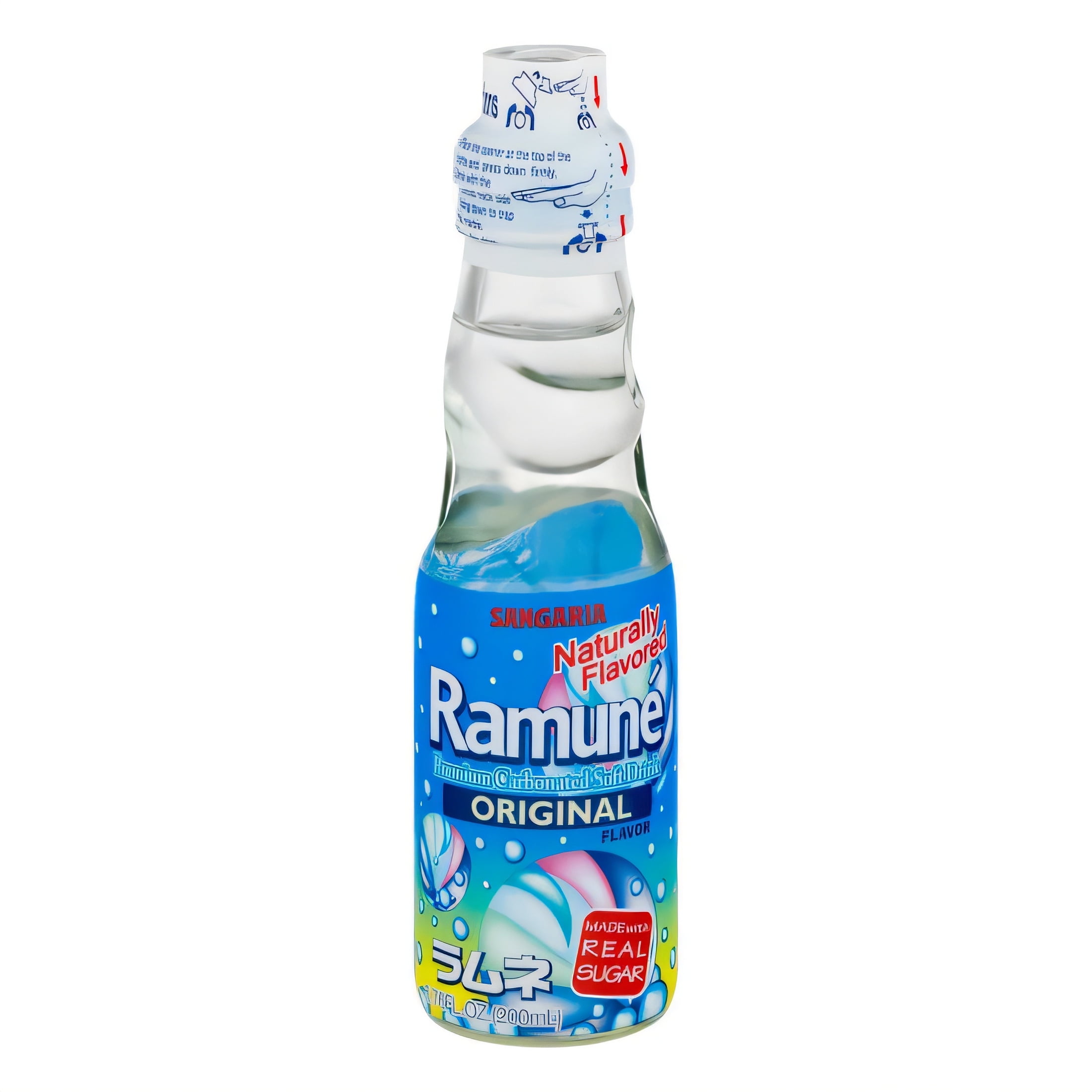 Super Anime Store Ramune Original Flavor (1 Bottle) - Walmart.com