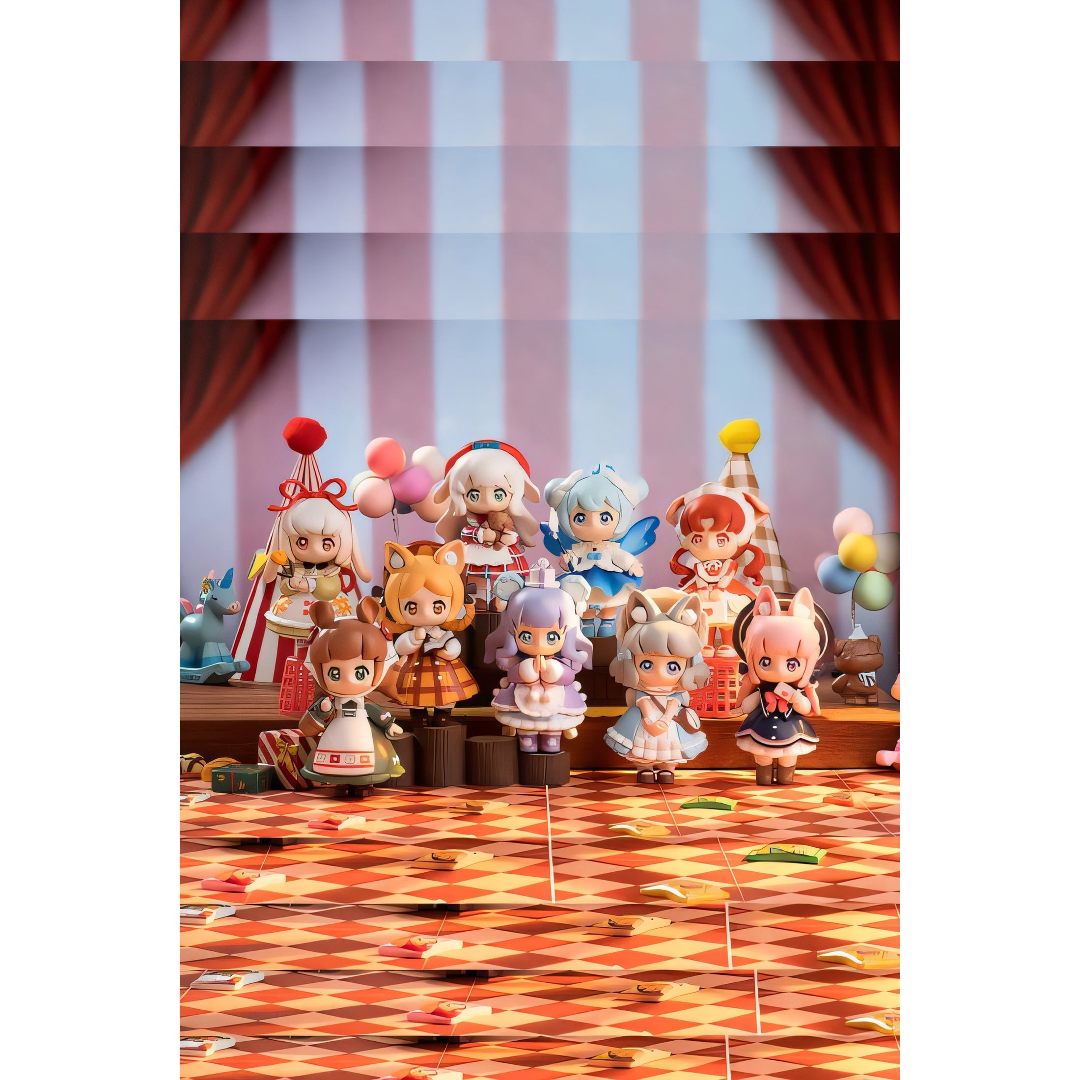 Super Anime Store Simontoys Ninizee Love Island Series Trading Figure ...