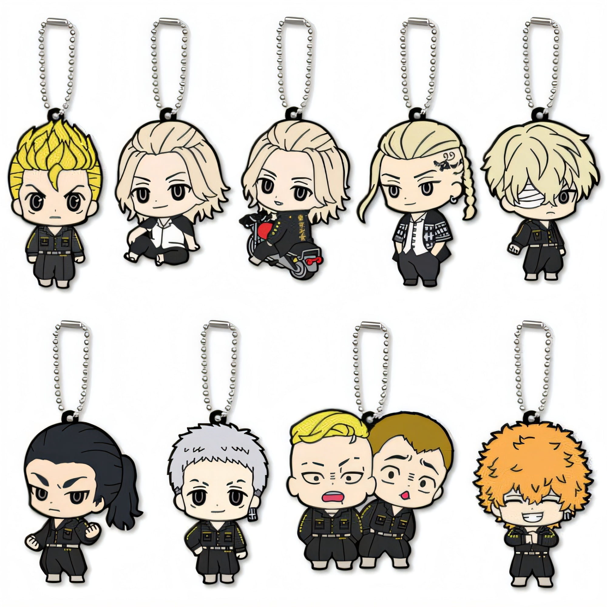 Super Anime Store Tokyo Revengers Rubber Mascot Capsule Toy Gashapon (1 ...