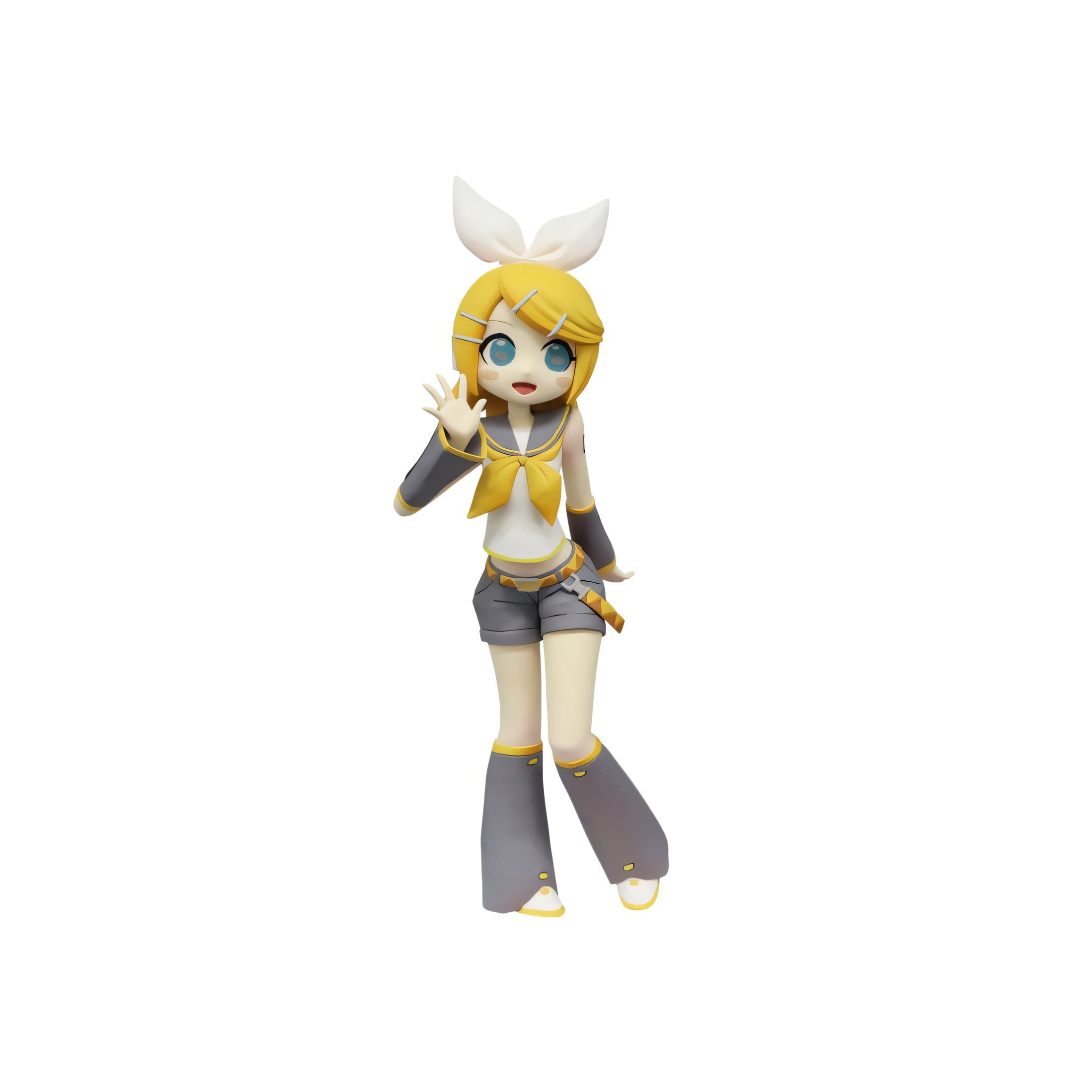 Super Anime Store Vocaloid Tokyo: Cartoony Kagamine Rin Figure ...