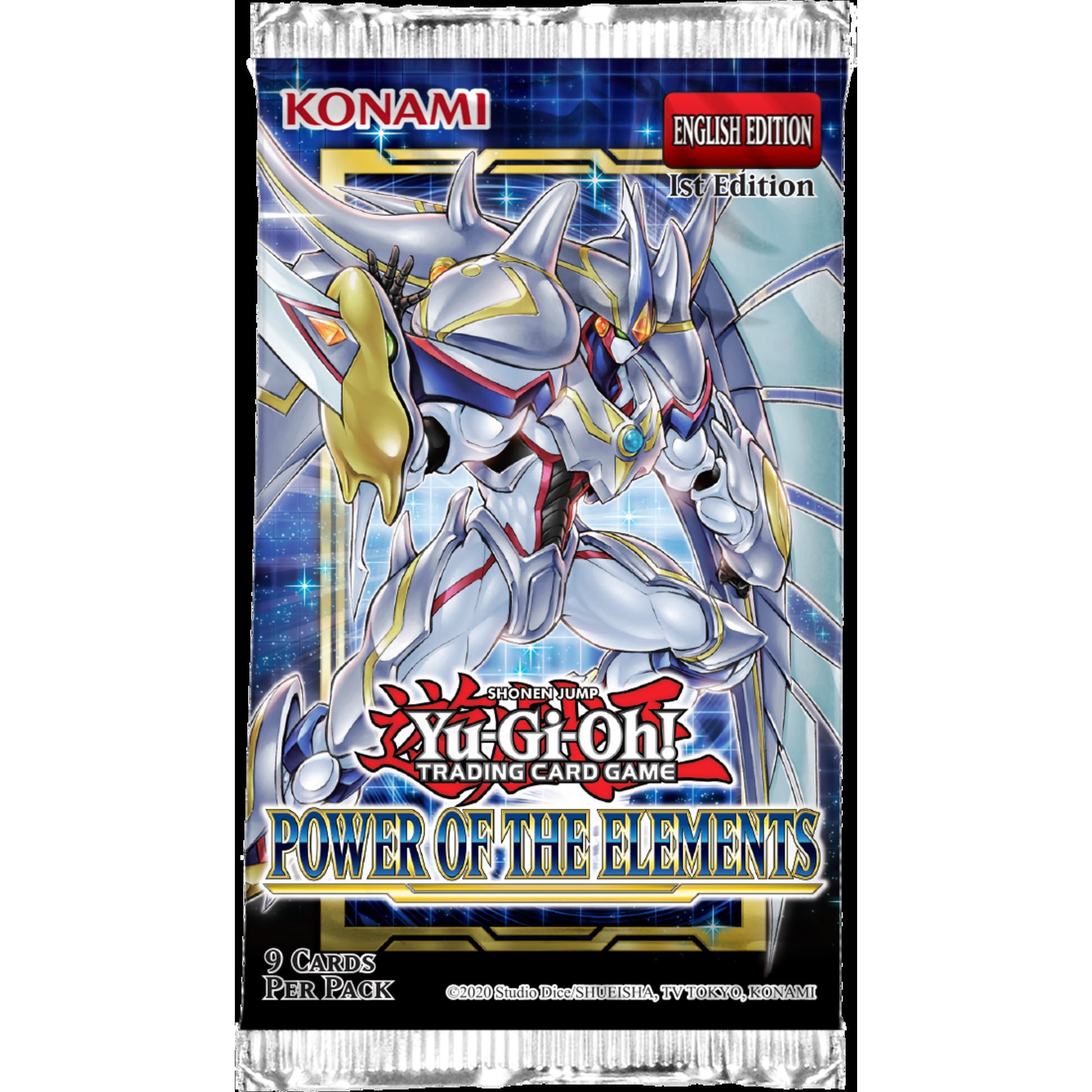 Super Anime Store Yugioh: Power of the Elements Booster Pack (1 Pack ...