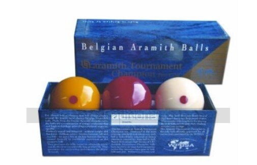 Super Aramith Pro Cup Billiard Balls (with Spot White and Spot Yellow ...