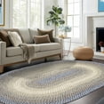 Super Area Rugs Braided Rugs 7X9 Farmhouse Kitchen Rug - Ridgewood ...