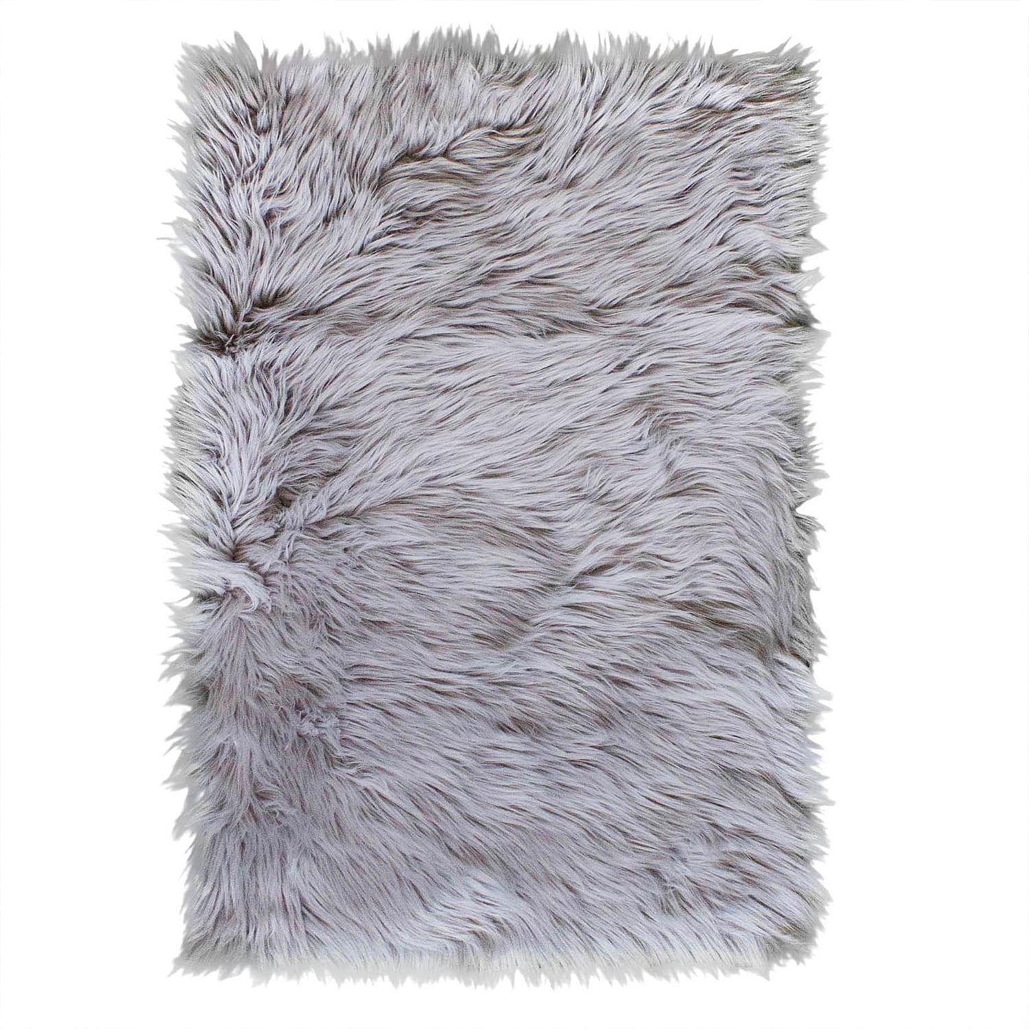 Super Area Rugs Comfortable Soft 8x10 Foot Large Faux Sheepskin: Plush ...