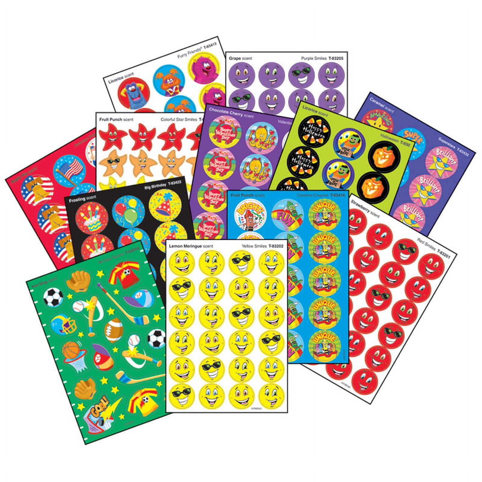 Super Assortment Sticker Pack | Bundle of 10 Packs - Walmart.com