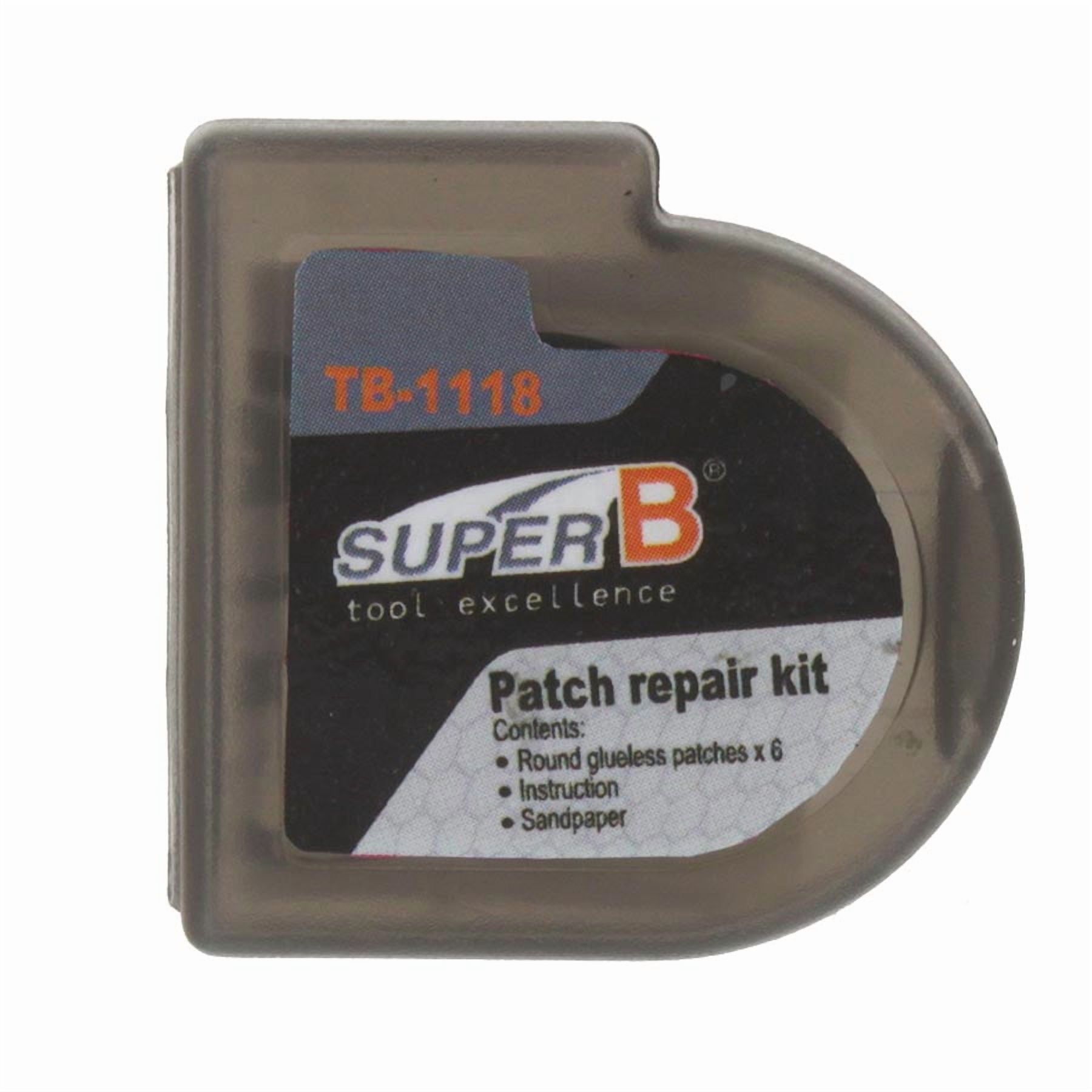 Super-B TB-1118 Glueless Patch Kits display box, 60 kits of 6 - Walmart.com