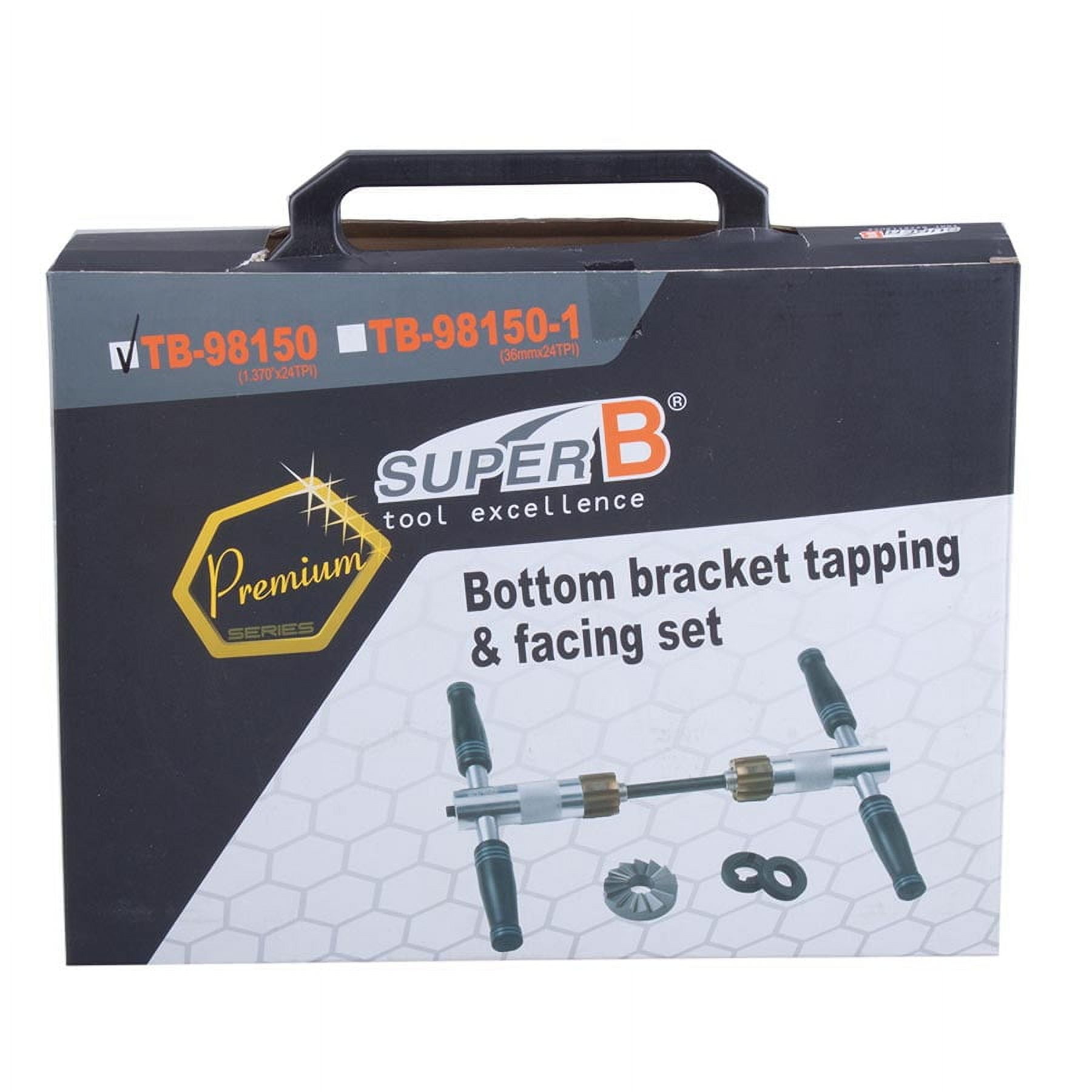 Super-B TB-98150 Bottom bracket tapping and facing set - Walmart.com