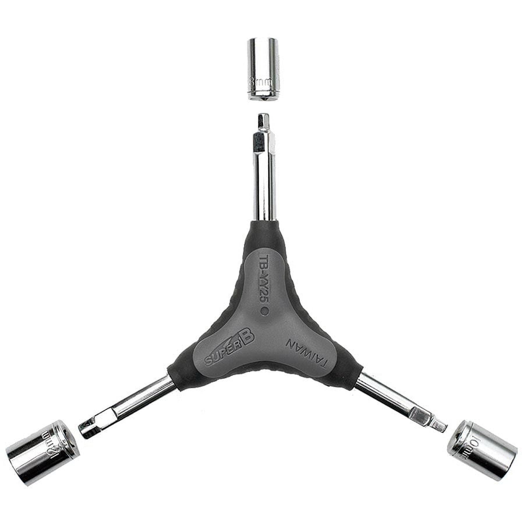 Super-B TB-YY 25 Y Wrench Box 8, 10 12mm, Hex 4, 5, 6mm - Walmart.com