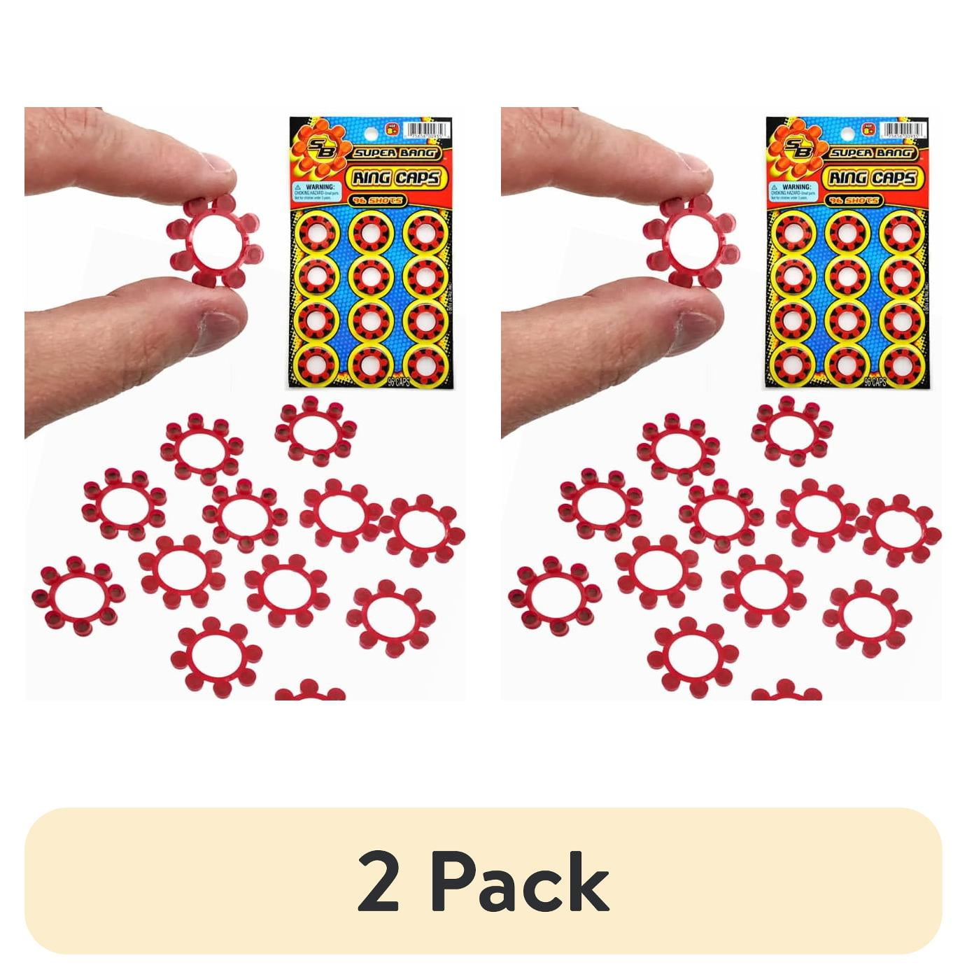 (2 pack) Super Bang 8 Shot Ring Caps - 96 Caps - Walmart.com