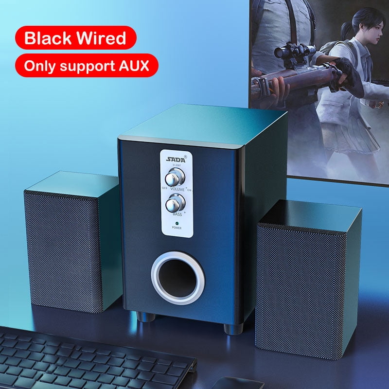 Super Bass Bluetooth Computer Speakers Home Theater System High Power ...