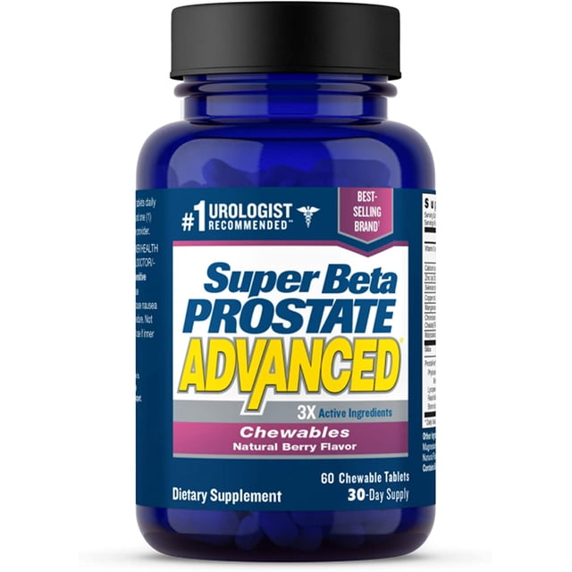 Super Beta Prostate Advanced Health Formula, Men's Supplement, 60 ...