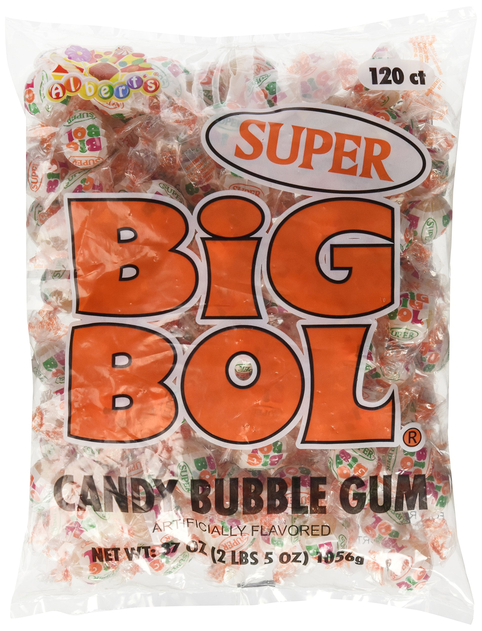 Super Big Bol Candy and Gum (Pack of 240)_AB - Walmart.com
