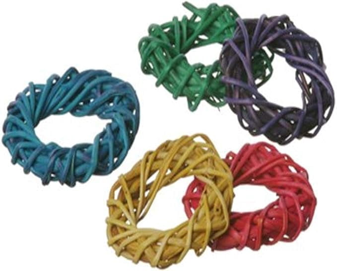 Super Bird Creations SB1011 Vine Rings, Medium/Large Bird Size, 5cm ...