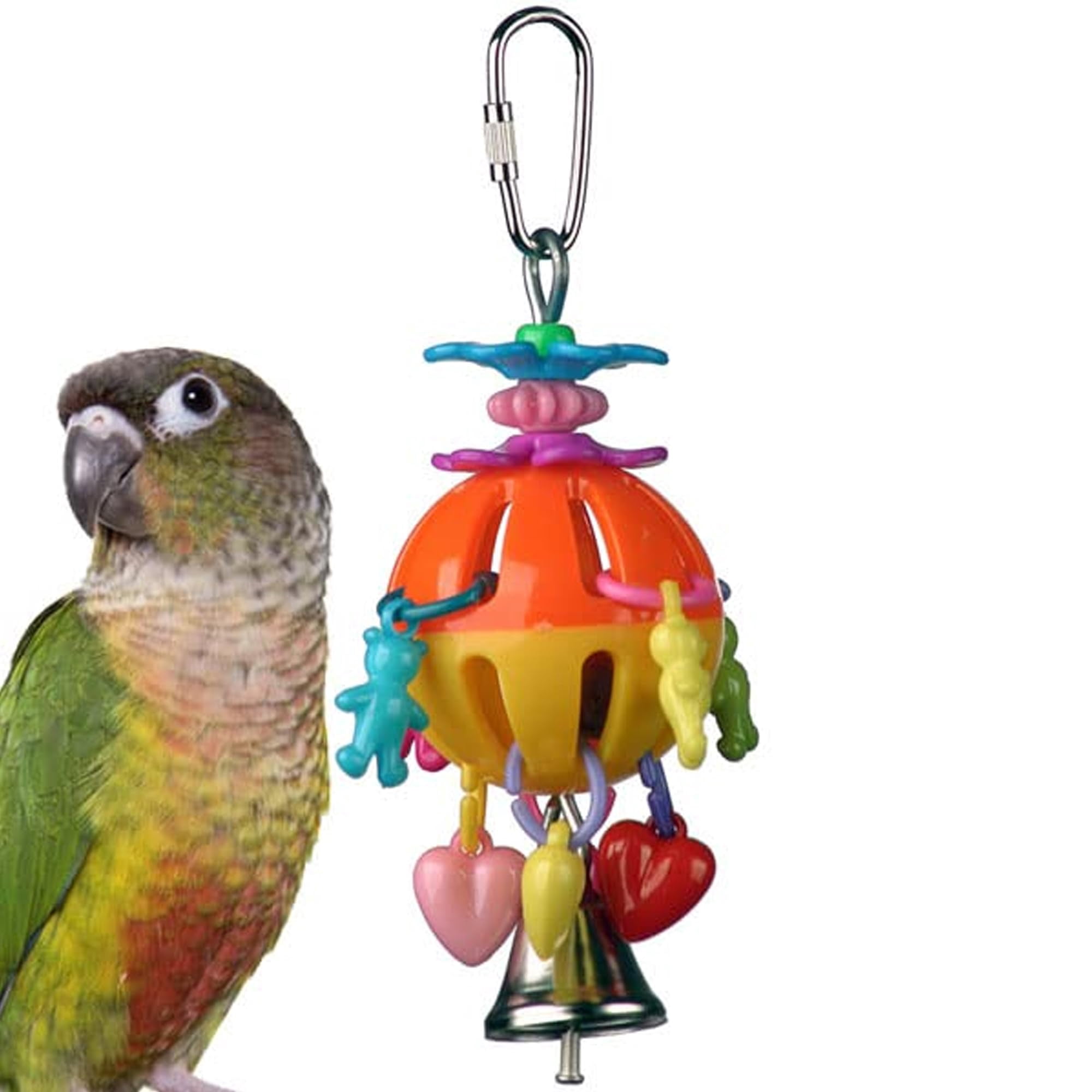 Super Bird Creations SB1086 Having a Ball Bird Toy for for Parrotlets ...