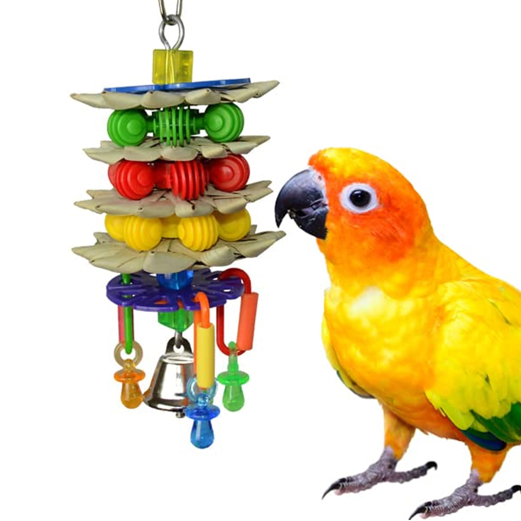 Super Bird Creations SB765 Triple Decker Bird Toy for Medium Sized Pet ...