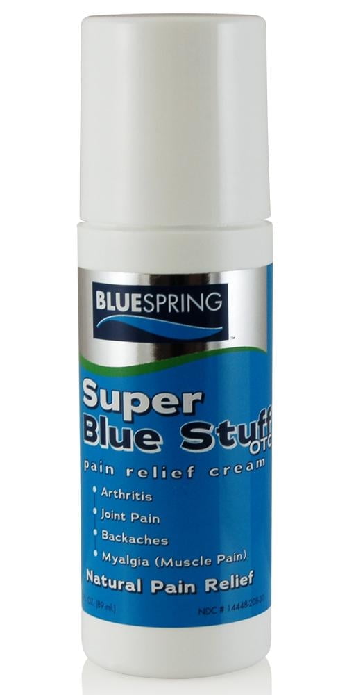 Blue Spring Super Blue Stuff OTC Roll-on, 3-oz, Pack of 3, Emu Oil ...