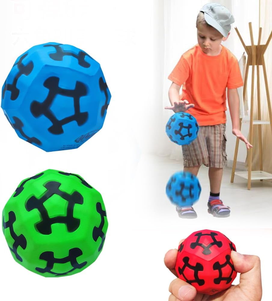 Super Bouncy Space Ball Toy, 2024 New Space Balls Extreme High Bouncing ...